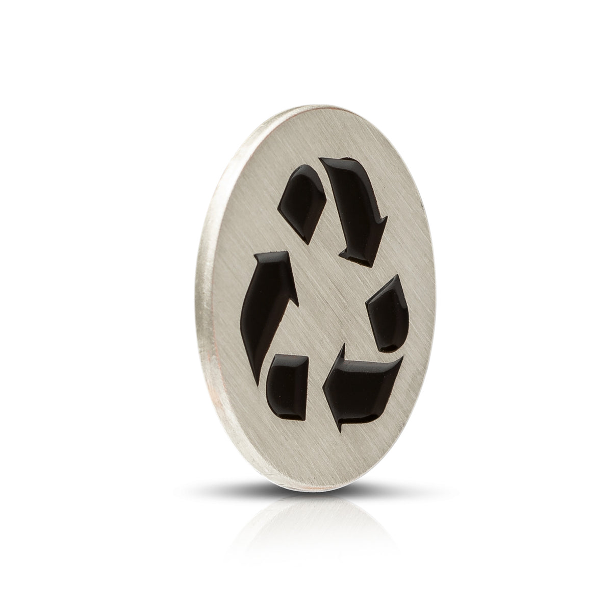 Trash Tag Organizational Label Kitchen Logo Metal Hardware Neat Sleek ...